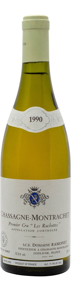 1990 Domaine Ramonet (Jean-Claude Ramonet) Chassagne-Montrachet 1er Cr ...