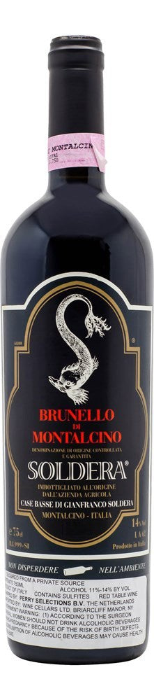 1990 Soldera (Az. Agr. Case Basse) Brunello di Montalcino 750ml – SommPicks