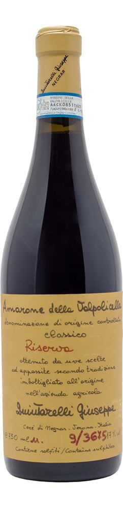 2007 Giuseppe Quintarelli Amarone della Valpolicella Classico Superior ...