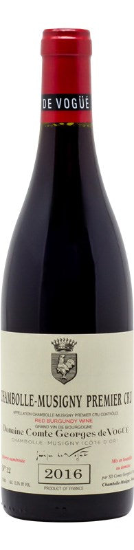 2016 Domaine Comte Georges de Vogue Chambolle-Musigny 1er Cru 750ml ...