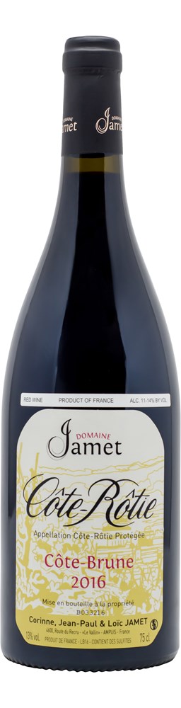 2016 Domaine Jamet Cote-Rotie Cote Brune 750ml – SommPicks