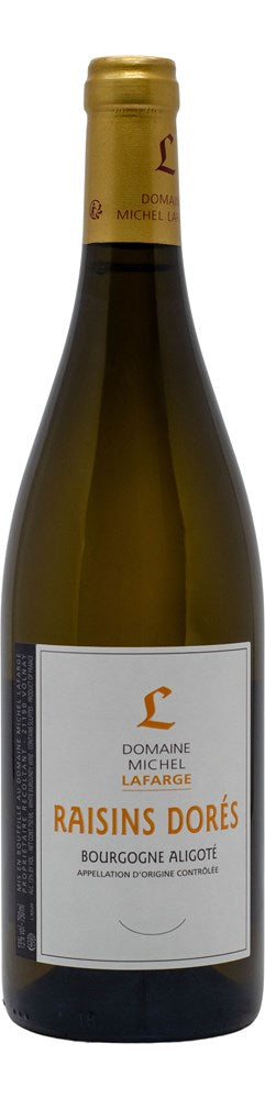 2017 Domaine Michel Lafarge Bourgogne-Aligote Raisins Dores 750ml ...