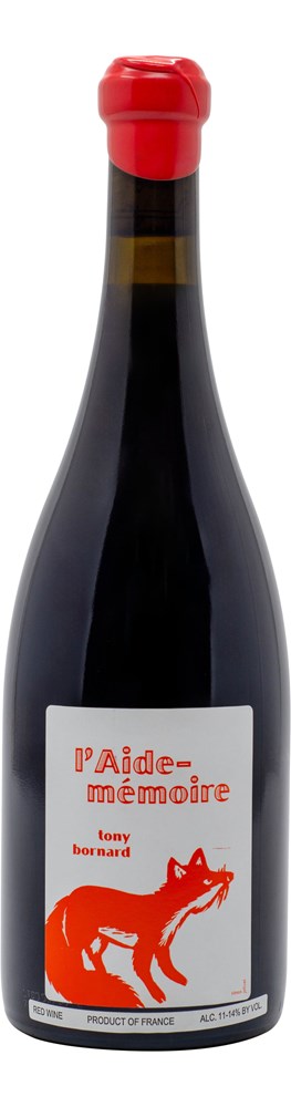 2018 Tony Bornard Pinot Noir L'Aide Memoire 750ml – SommPicks