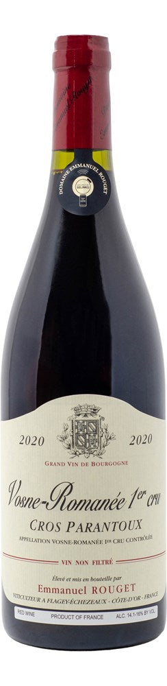 2020 Emmanuel Rouget Vosne-Romanee 1er Cru Cros Parantoux 750ml – SommPicks