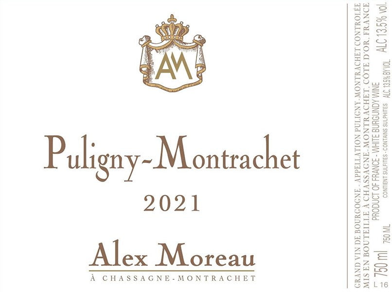 2021 Domaine Alex Moreau Puligny-Montrachet 750ml – SommPicks