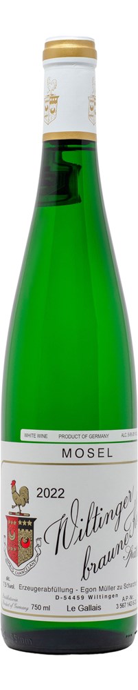 2022 Egon Muller/Le Gallais Wiltinger Braune Kupp Riesling Spatlese 75 ...
